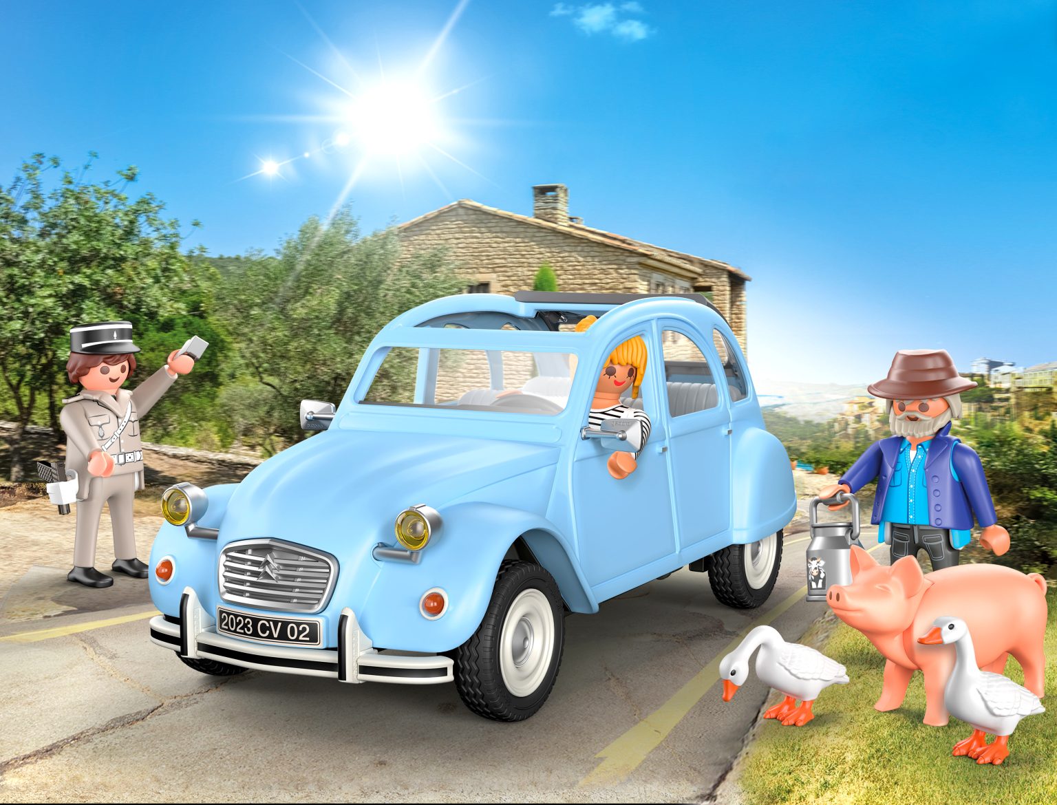 Citroën 2CV: Die „Ente“ als Playmobil-Auto – Charlys Autos